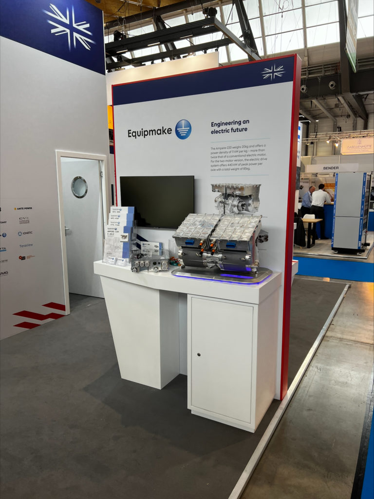 EQUIPMAKE SHOWCASES HIGH-POWER-DENSE E-AXLE