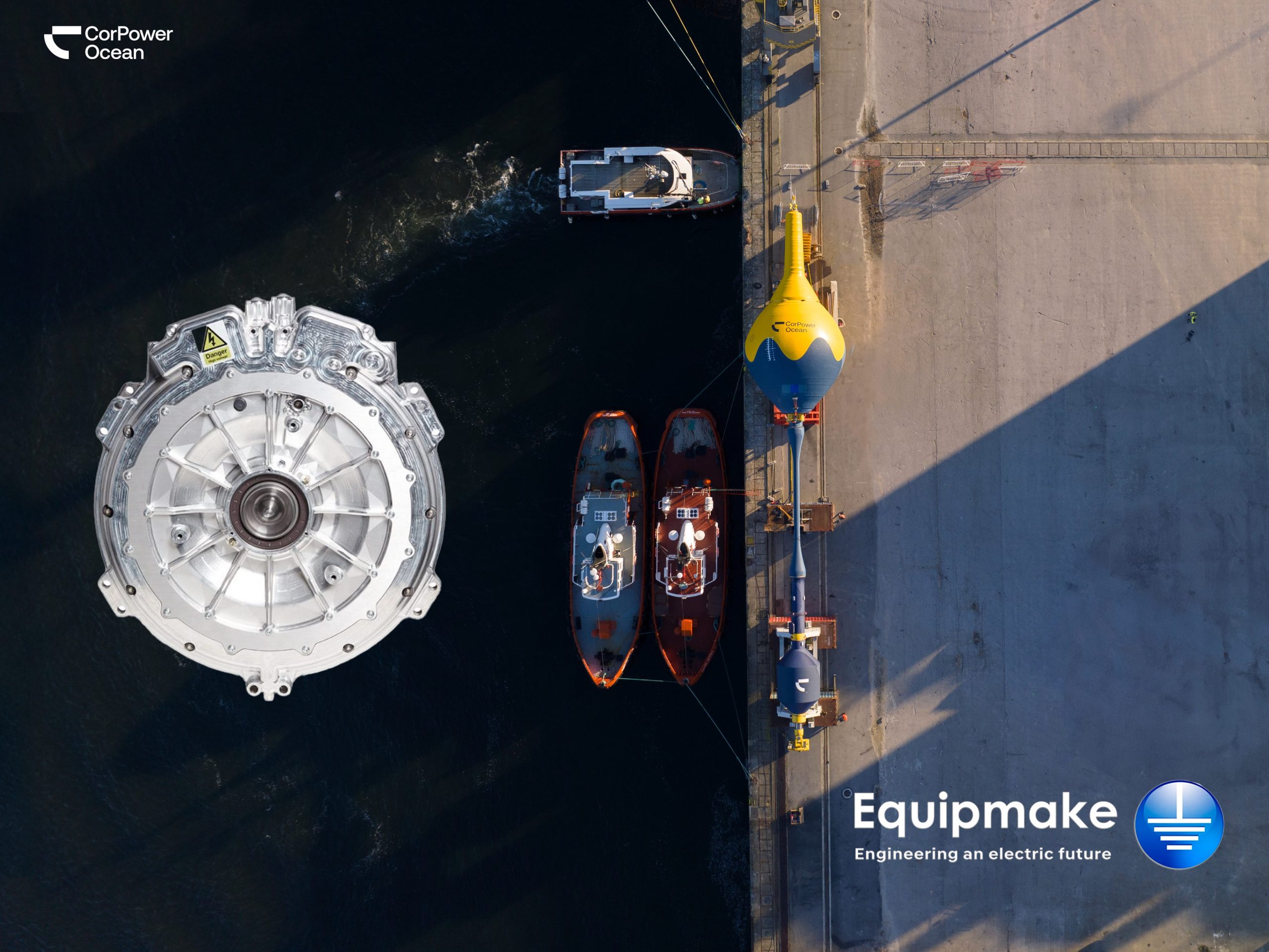 EQUIPMAKE SECURES DEVELOPMENT AGREEMENT WITH CORPOWER OCEAN - Equipmake